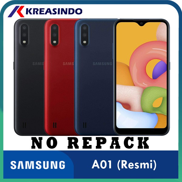 BNIB Samsung Galaxy A01 / A015 2/16 Ram 2gb Rom 16gb Garansi Resmi SEIN ...