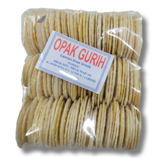 Jual opak putih original gurih 200gr - opak jepit gurih - camilan ...