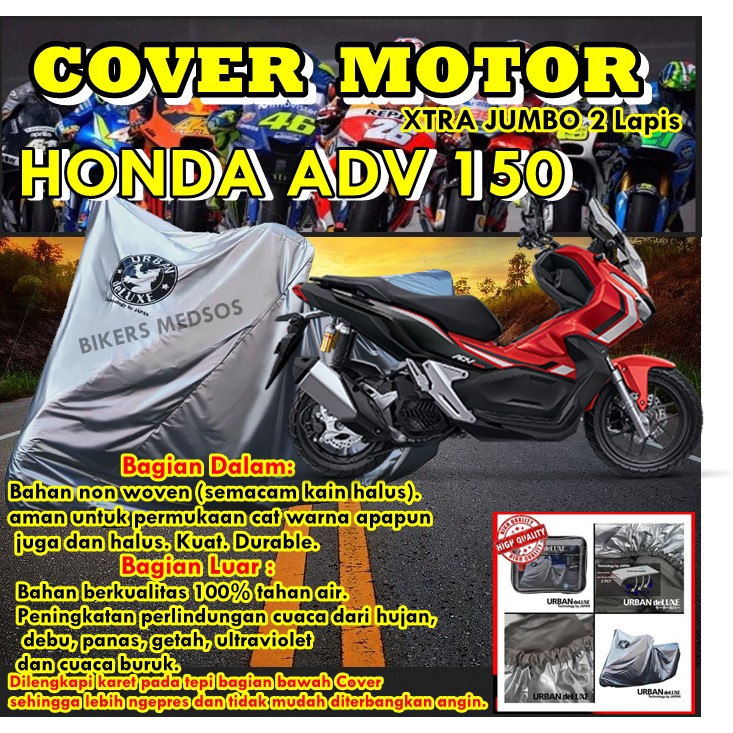 Jual Cover Motor Honda ADV 150 Premium Ukuran Jumbo 2 Lapis Original ...