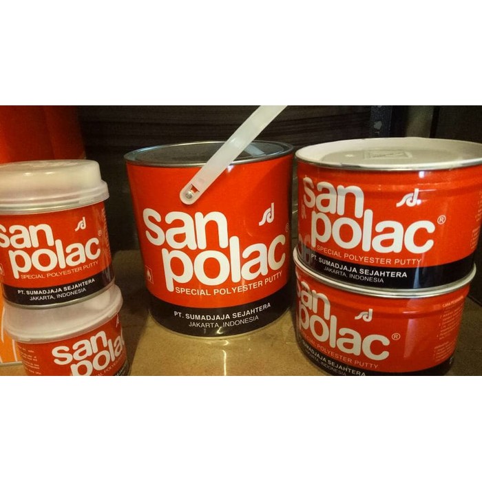 Jual DEMPUL SANPOLAC 4KG / DEMPUL BESI CAT MOBIL | Shopee Indonesia