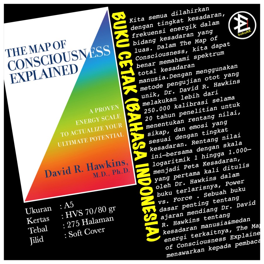 Jual The Map of Consciousness Explained - David R. Hawkins (Buku Cetak ...