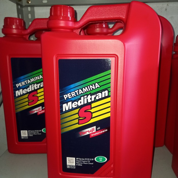 Jual Oli Meditran S Pertamina Diesel SAE 40 5 Ltr | Shopee Indonesia