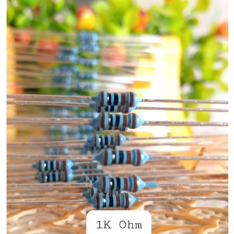 Jual Resistor 1k ohm 1/4 watt | 10 Pcs | Shopee Indonesia