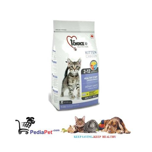 Jual First Choice Cat Growth Healthy Start Chiken 2,72 KG | Shopee ...