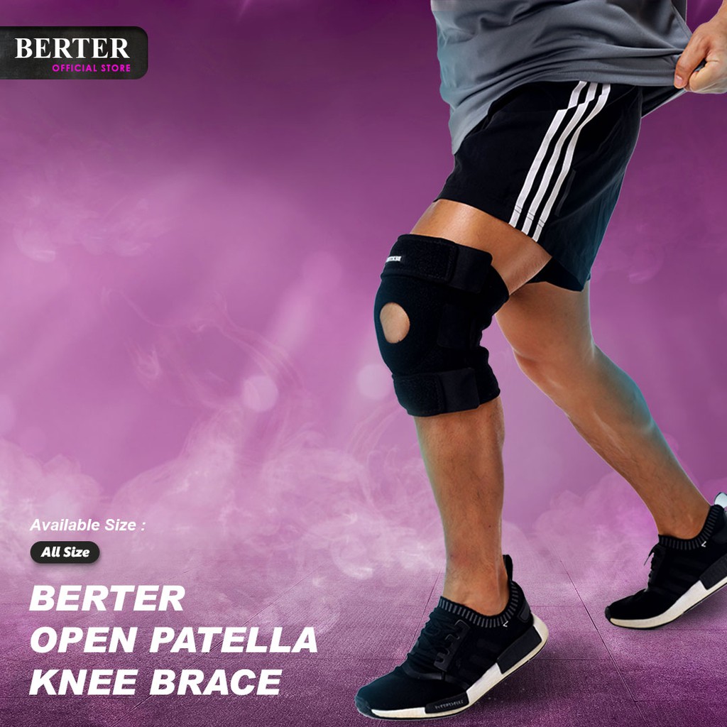 Jual BERTER - Deker Pelindung Lutut Patella Terbuka | Shopee Indonesia