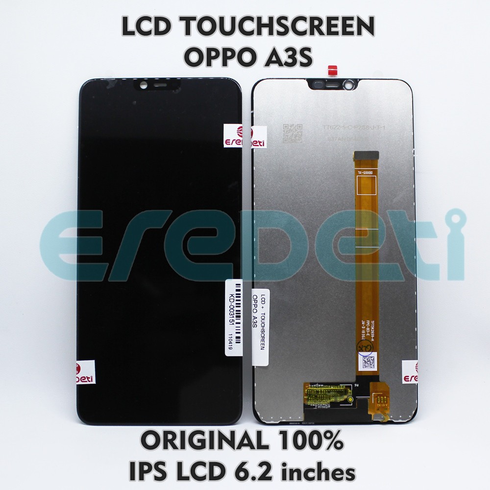 Jual LCD TOUCHSCREEN OPPO A3S CPH1803 COMPLETE ORIGINAL | Shopee Indonesia
