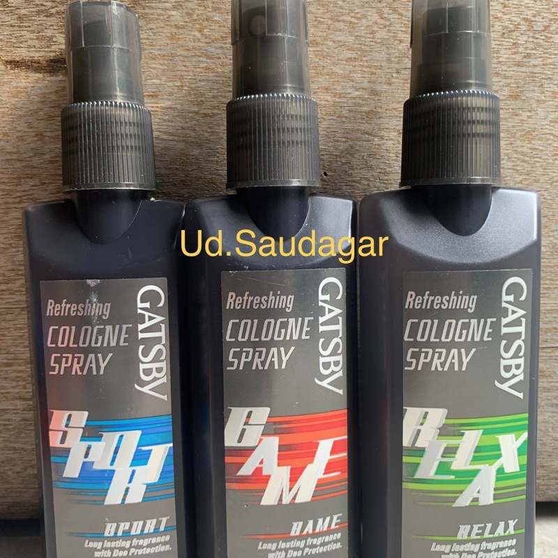 Jual Gatsby Cologne Spray 100ml Parfum Pria | Shopee Indonesia