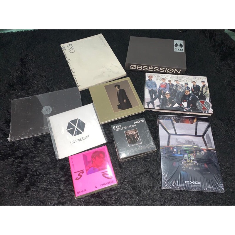 Jual [READY] ALBUM ONLY EXO (DFTF , EXODUS , OBSESSION , WHAT A LIFE ...