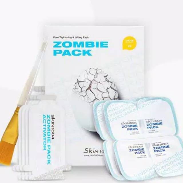 Jual Masker Wajah Skin 1004 Zombie Pack (isi 8pc) | Shopee Indonesia