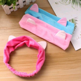 Jual [BESTMART] Bando kuping kucing /Bandana facial kuping kucing lucu ...