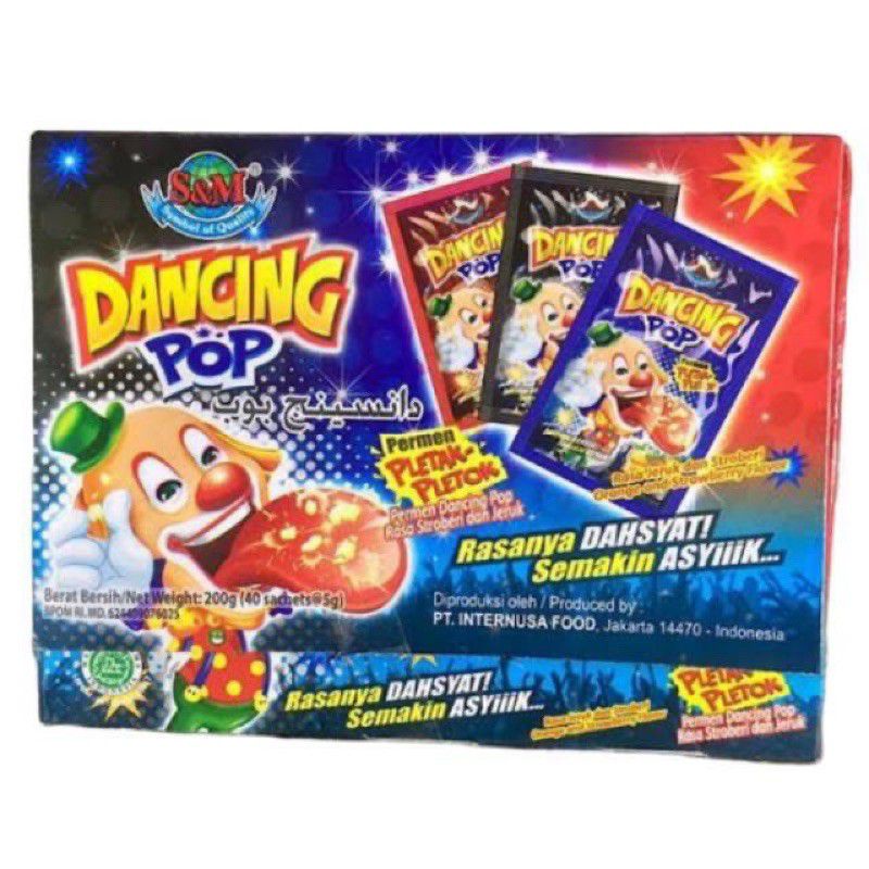 Jual permen jadul pletak-pletok permen dancing pop popping candy permen ...