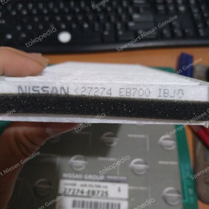 Jual Air Filter Ac Kabin Cabin Navara D40 100% ORIGINAL NISSAN 27274 ...