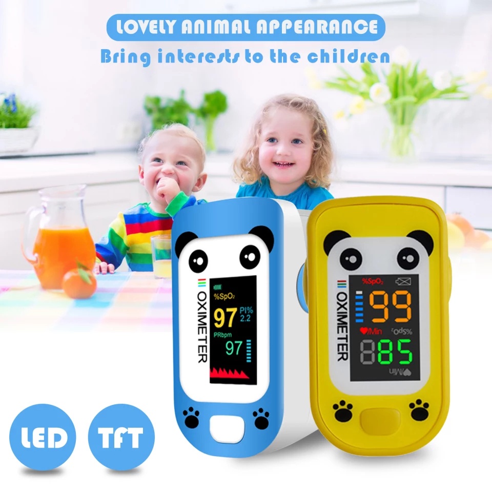 Jual Oksimeter Pulse Jari untuk Bayi Anak SpO2 Monitor Indeks Denyut ...