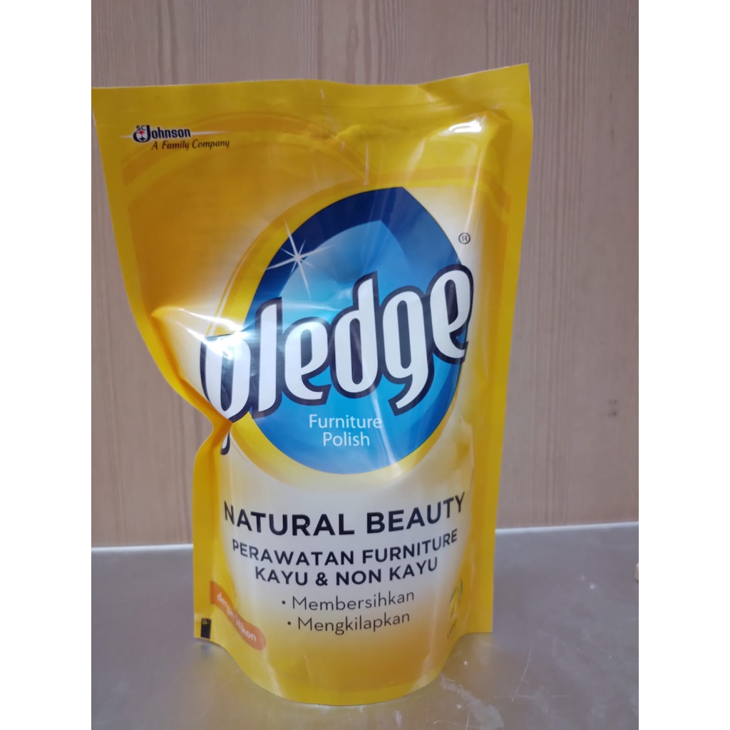 Jual Pledge Liquid Refill 410 ml Lemon Pembersih Mebel Furniture Kayu ...