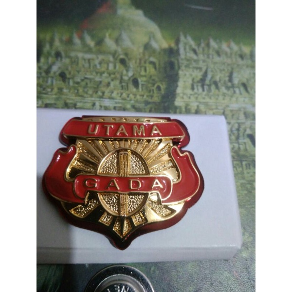 Jual pin satpam/pin gada utama magnet-wing gada utama mika magnet ...