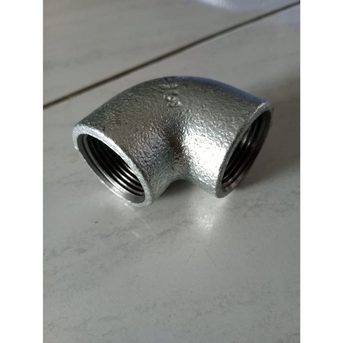 Jual Elbow Drat Dalam 3/4 (Knee) Bahan besi lapis galvanis | Shopee ...