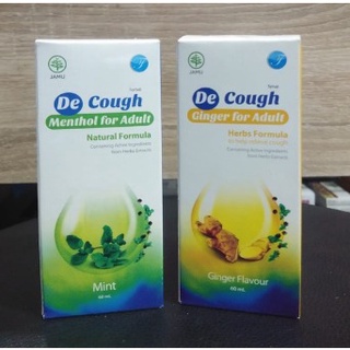 Jual DE COUGH ADULT MENTHOL 60ML OBAT BATUK | Shopee Indonesia