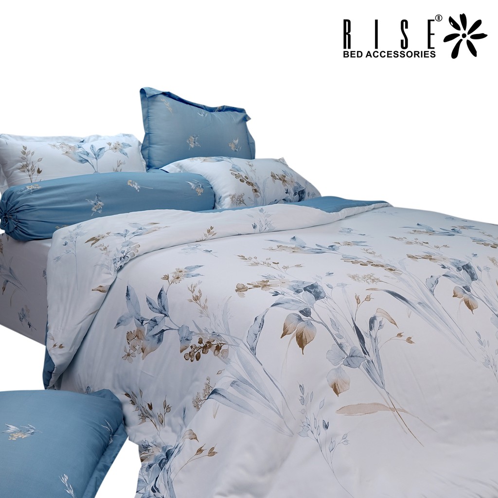 Jual Rise Sprei Bahan Tencel Feel Motif Calypso | Shopee Indonesia