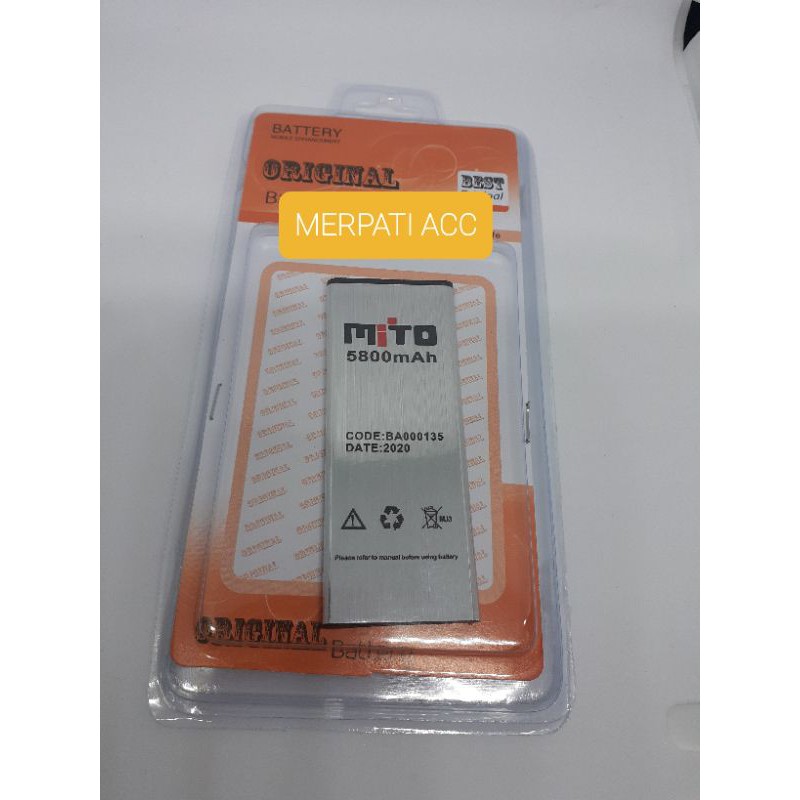 Jual BATRE / BATERAI / BATTERY MITO BA000135 A17 | Shopee Indonesia