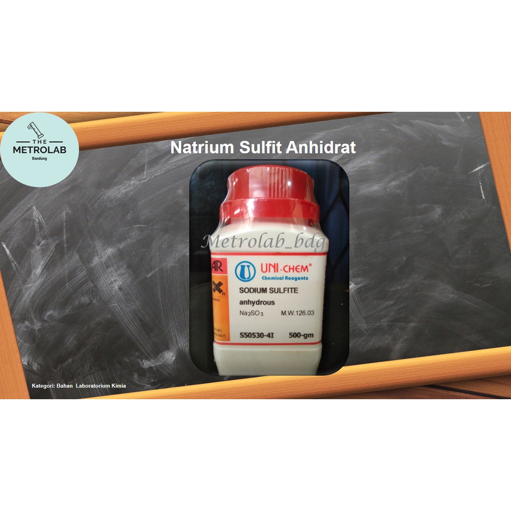 Jual Natrium Sulfit Anhidrat | Sodium Sulfite | Na2SO3 (500 g/botol) | Shopee Indonesia