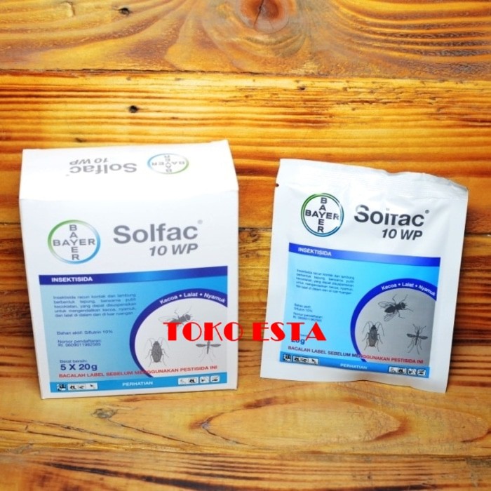 Obat Serangga Solfac 10 WP 20 gram Produk Bayer | Shopee Indonesia