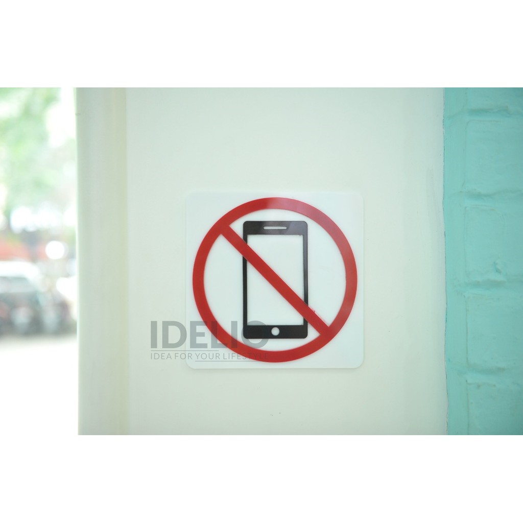 Jual Sign Please Turn Off Phone Akrilik / Tanda Matikan Hp Akrilik ...