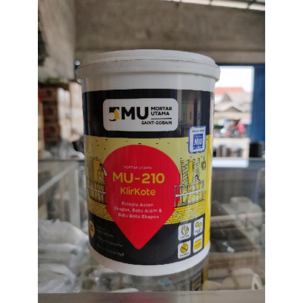 Jual MU-210 Klirkote Pelapis Acian, Ekspos, Batu Alam, & Batu Bata ...