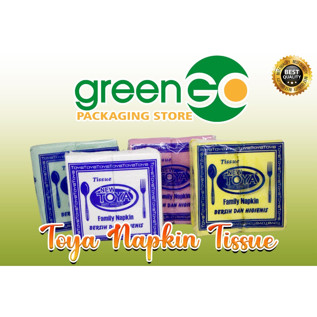 Jual TISSU TOYA 55GR TISSUE NAPKIN TISU MAKAN | Shopee Indonesia