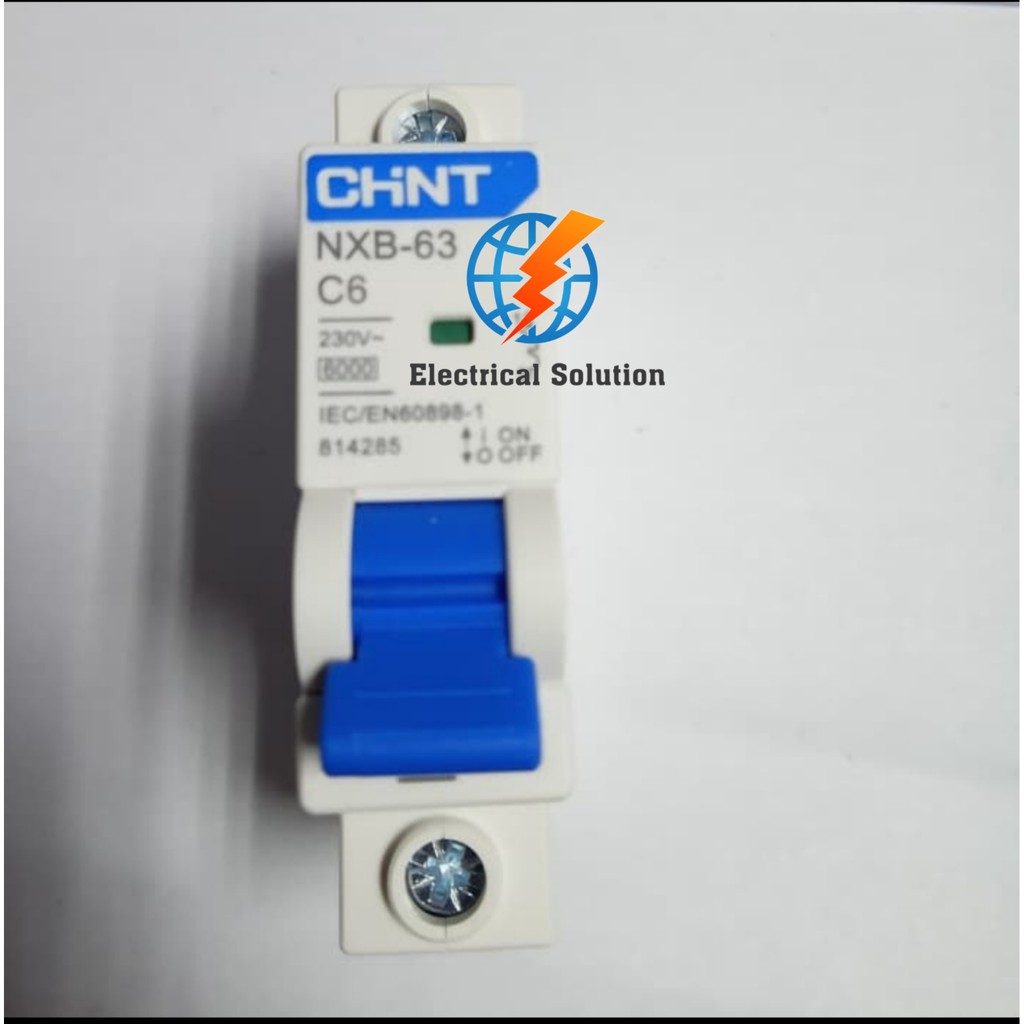 Jual MCB CHINT NXB-63 6KA 1PHASE 6A | Shopee Indonesia