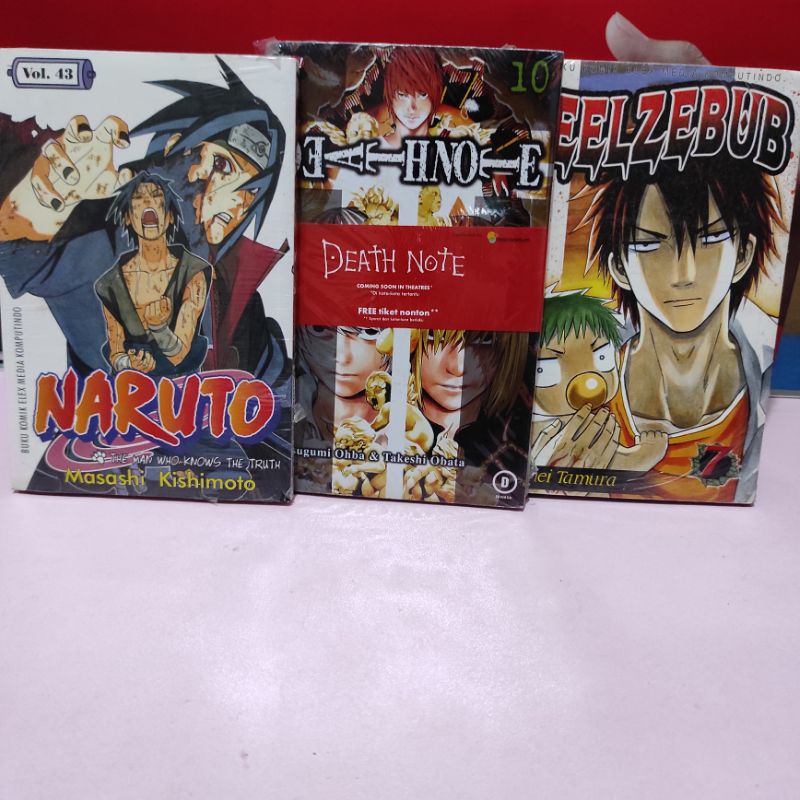 Jual Komik Naruto, Death note, Beelzebub Indonesia|Shopee Indonesia