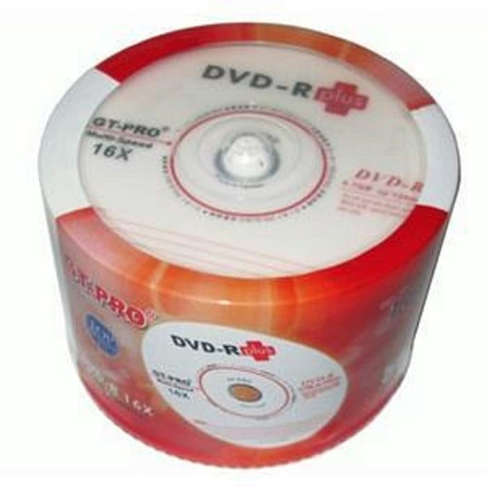 Jual DVD GT PRO / CD Disc Blank GT-Pro DVD-R Plus 16x / cd kosong ...