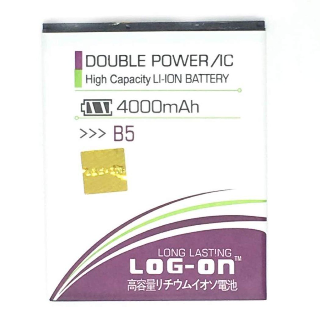 Jual Batre Baterai Double Power IC Log-On BRANCODE B5 | Shopee Indonesia