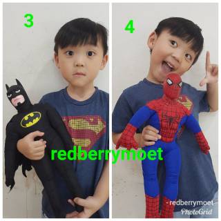Jual Boneka superhero batman superman hulk spiderman | Shopee Indonesia