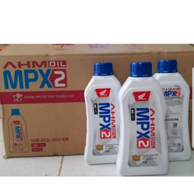Jual oli mpx2 800ml AHM oil matic mpx2 0.8ml original | Shopee Indonesia