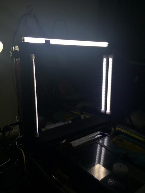 Lampu Neon Panjang Strip Tabung LED USB Belajar Kerja Rumah Dapur ...