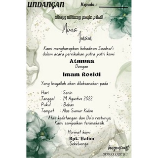 Jual undangan sabun dan rokok stiker min. 125 | Shopee Indonesia