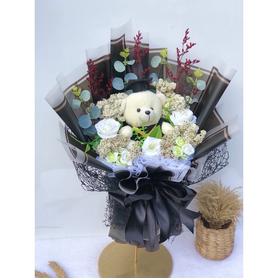 Jual Bucket wisuda murah / buket boneka wisuda / buket graduation kado ...