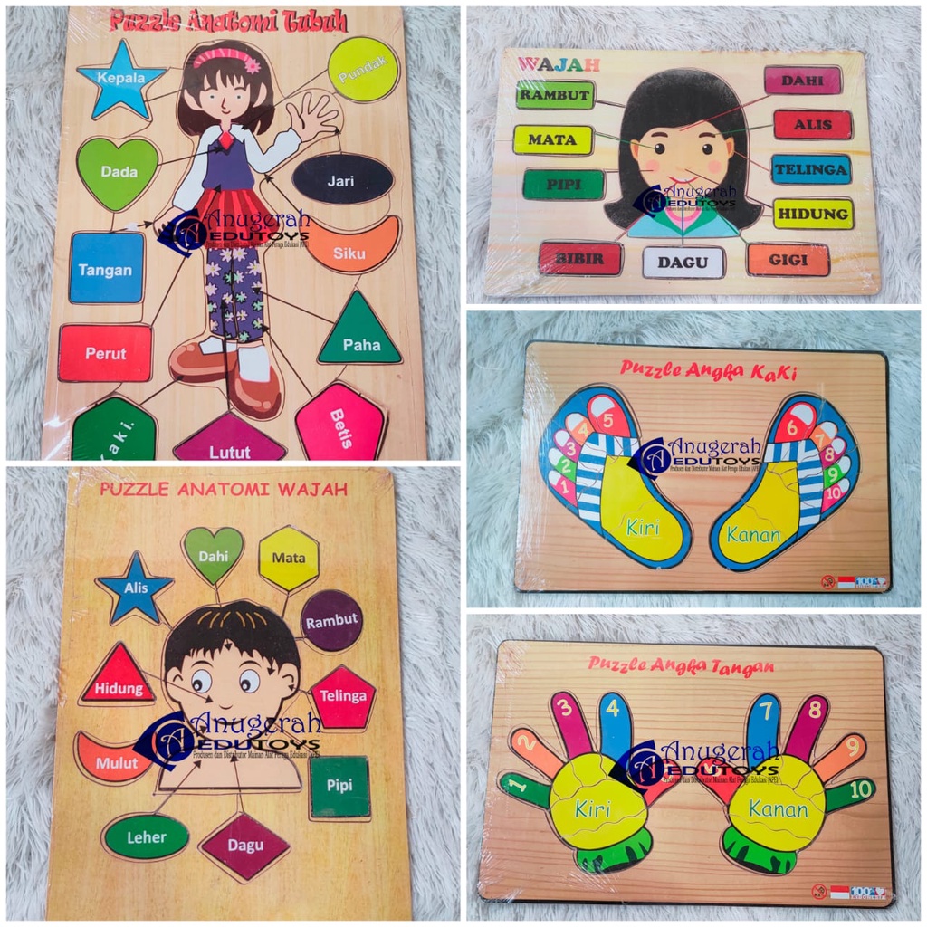 Jual Puzzle Kayu Promo - Mainan Edukasi Anak - Aneka Puzzle Kayu ...