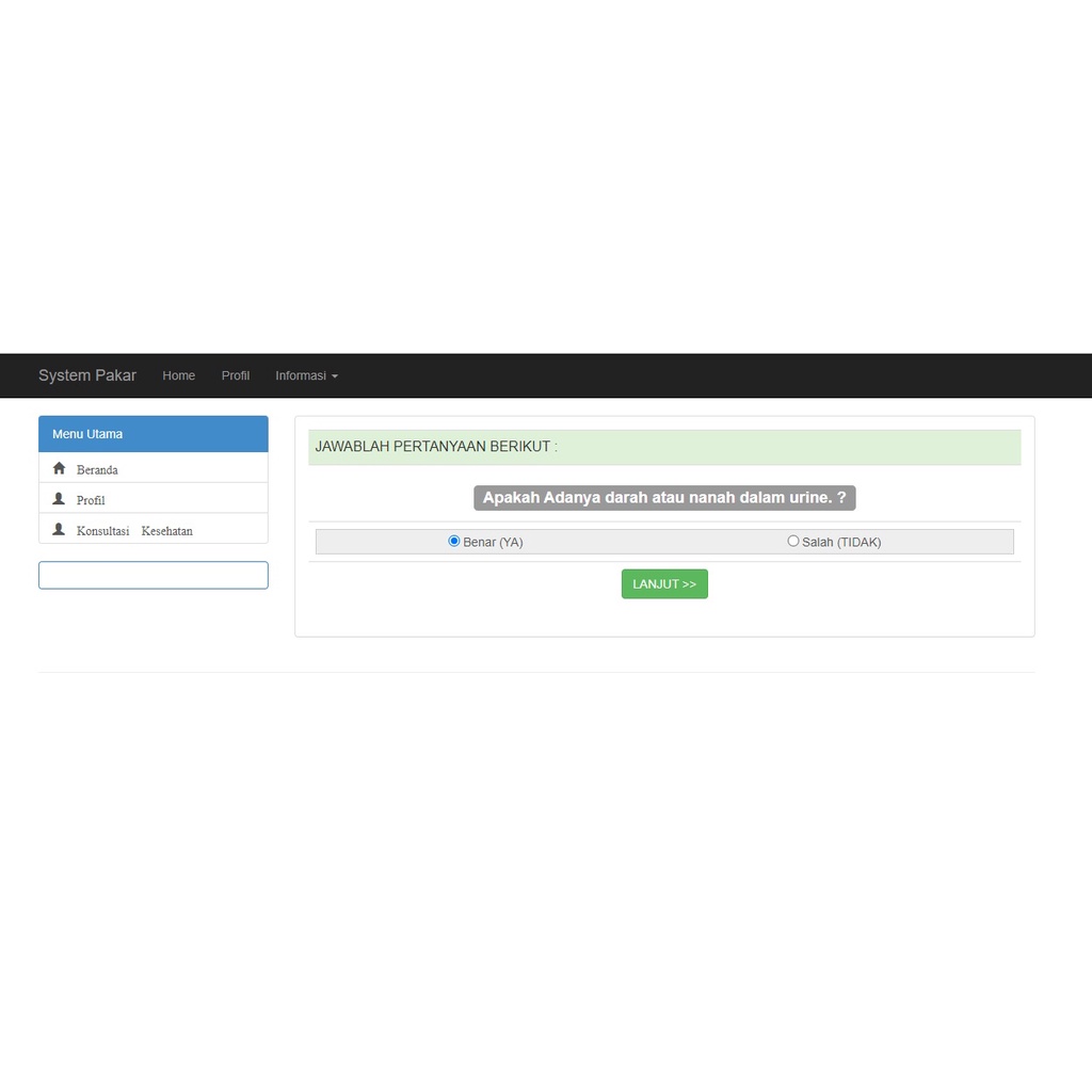 Jual Source Code Sistem Pakar Metode Forward Chaining | Shopee Indonesia