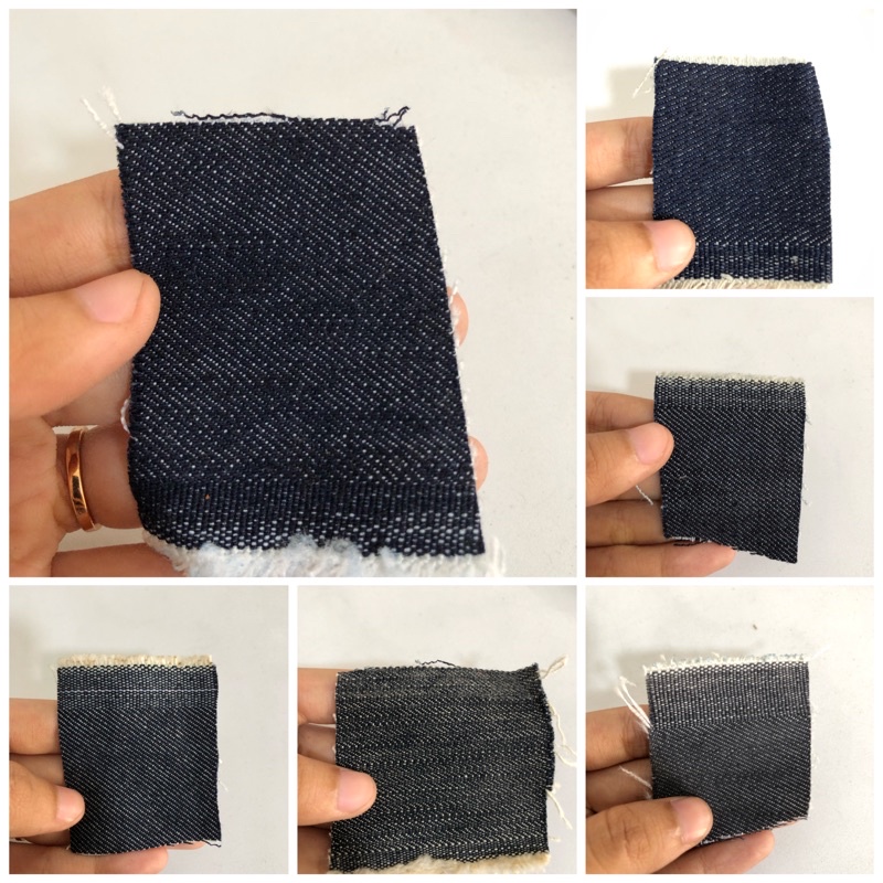 Jual Bahan Kain Jeans Wash Non Stretch Denim Wash Denim Washing Jeans ...