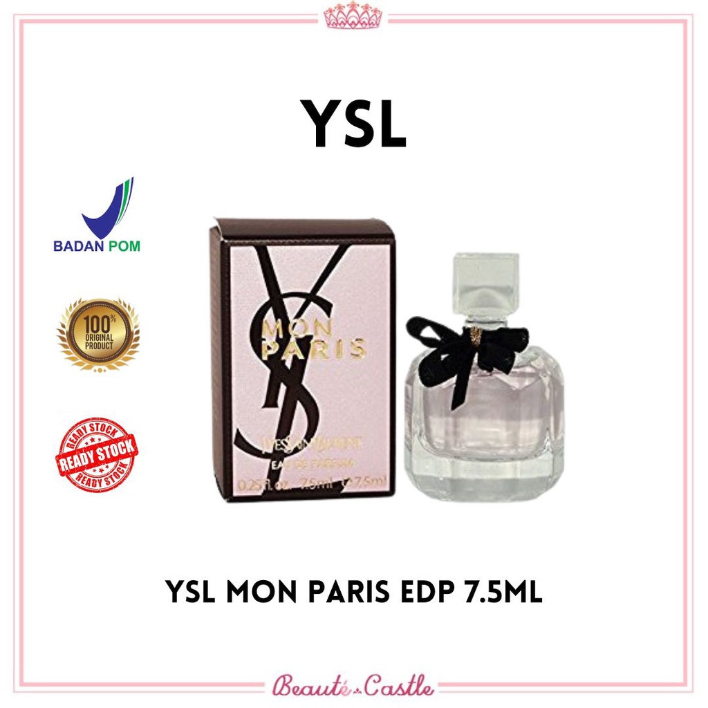 Jual YSL Mon Paris Eau De Parfum 7.5ml ( EDP Parfum miniature ...
