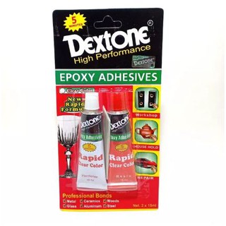 Jual Dextone Epoxy Adhesives Clear Color Rapid 5 mins 30 grm | Shopee ...
