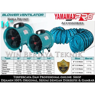 Jual Portable Ventilator 14 Inch / Blower / Exhaust 14" YAMAMAX PRO 14 Inch | Shopee Indonesia