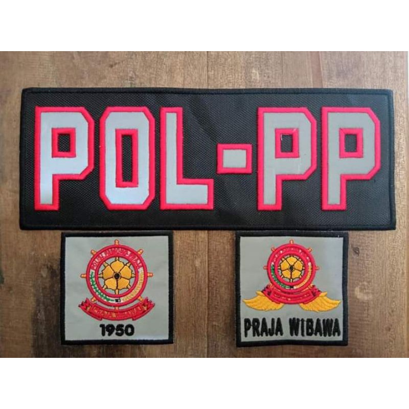 Jual LOGO POLPP BORDIR UNTUK JAKET/ROMPI | Shopee Indonesia