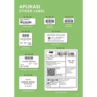 Jual LABEL STICKER PRINTER THERMAL VSC MP-80L STICKER PENGIRIMAN SHOPEE ...