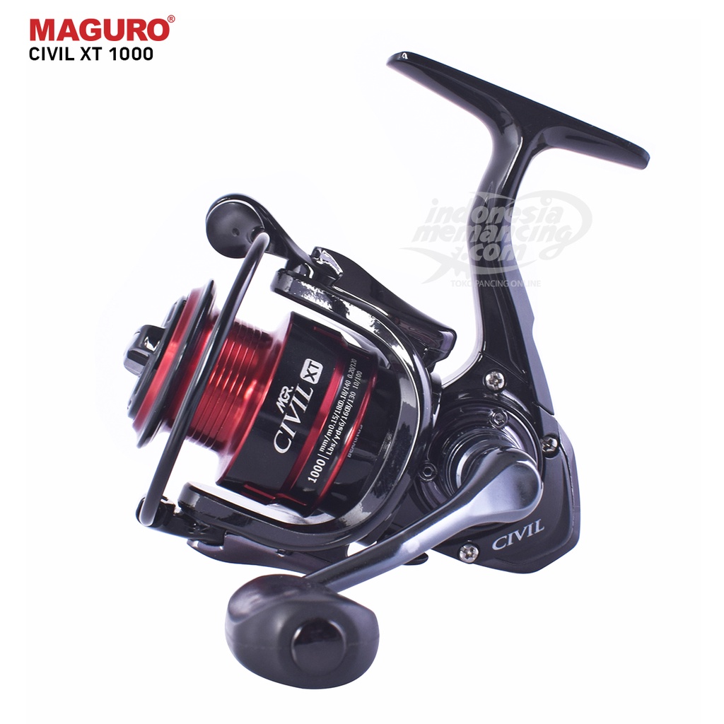 Jual Reel Spinning Maguro Civil XT Power Handle ukuran Civil XT 1000 ...