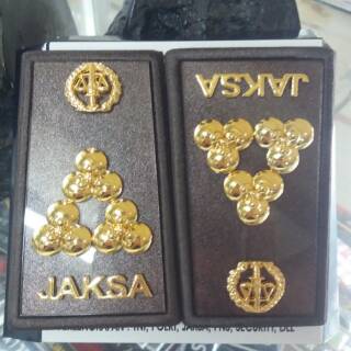 Jual PANGKAT JAKSA 4B MIKA GOLONGAN 3A 3B 3C 3D 4A KEJAKSAAN RI | TANDA ...