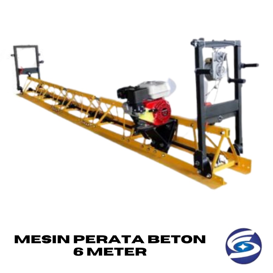 Jual Mesin Perata Beton Concrete Truss Screed 6 Meter Honda GX 160 ...