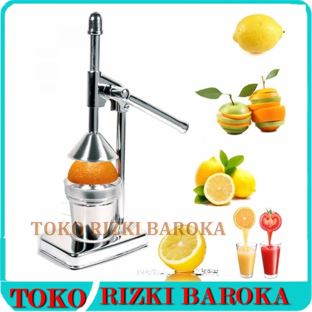 Jual ALAT PERAS PEMERAS PEMERASAN JERUK MANUAL STAINLEES/ ALAT PERASAN ...
