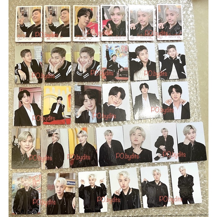 Jual [READY STOCK] Official Mini Photocard MPC PTD PC Permission to Dance BTS RM Suga Jin Jhope ...
